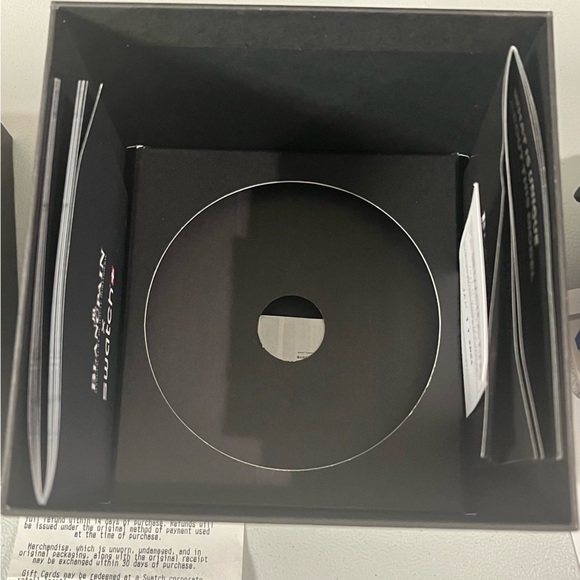 Swatch | Accessories | Ocean Of Storms Swatch X Blancpain Black Brand ...